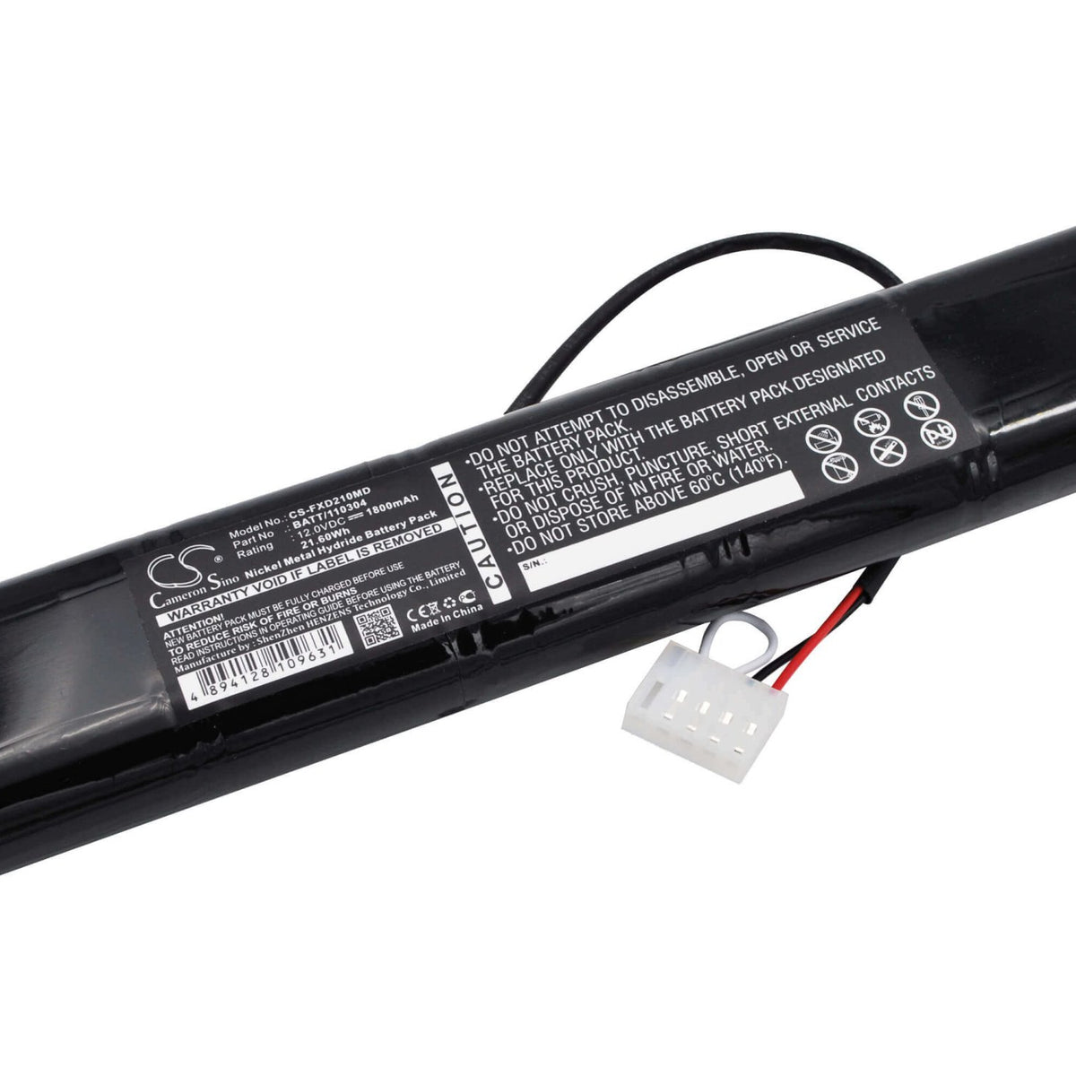 1800mAh, Fukuda, 120304, Ecg Analyzer 2101, Ecg Analyzer 2201 Medical Replacement Battery ...