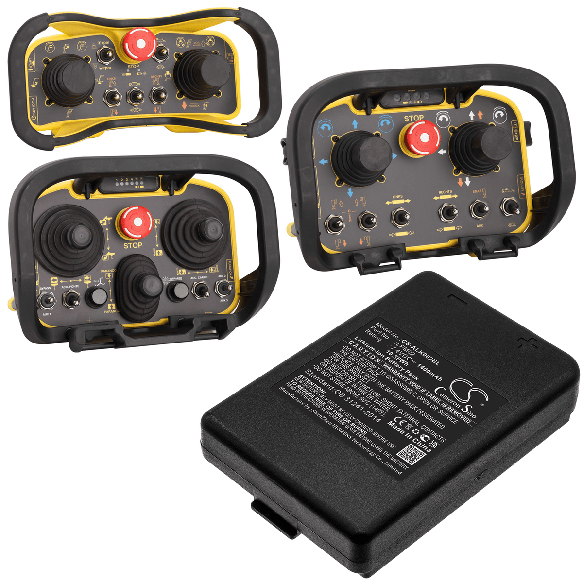 Crane remote control battery replacements, fast delivery, direct from ...