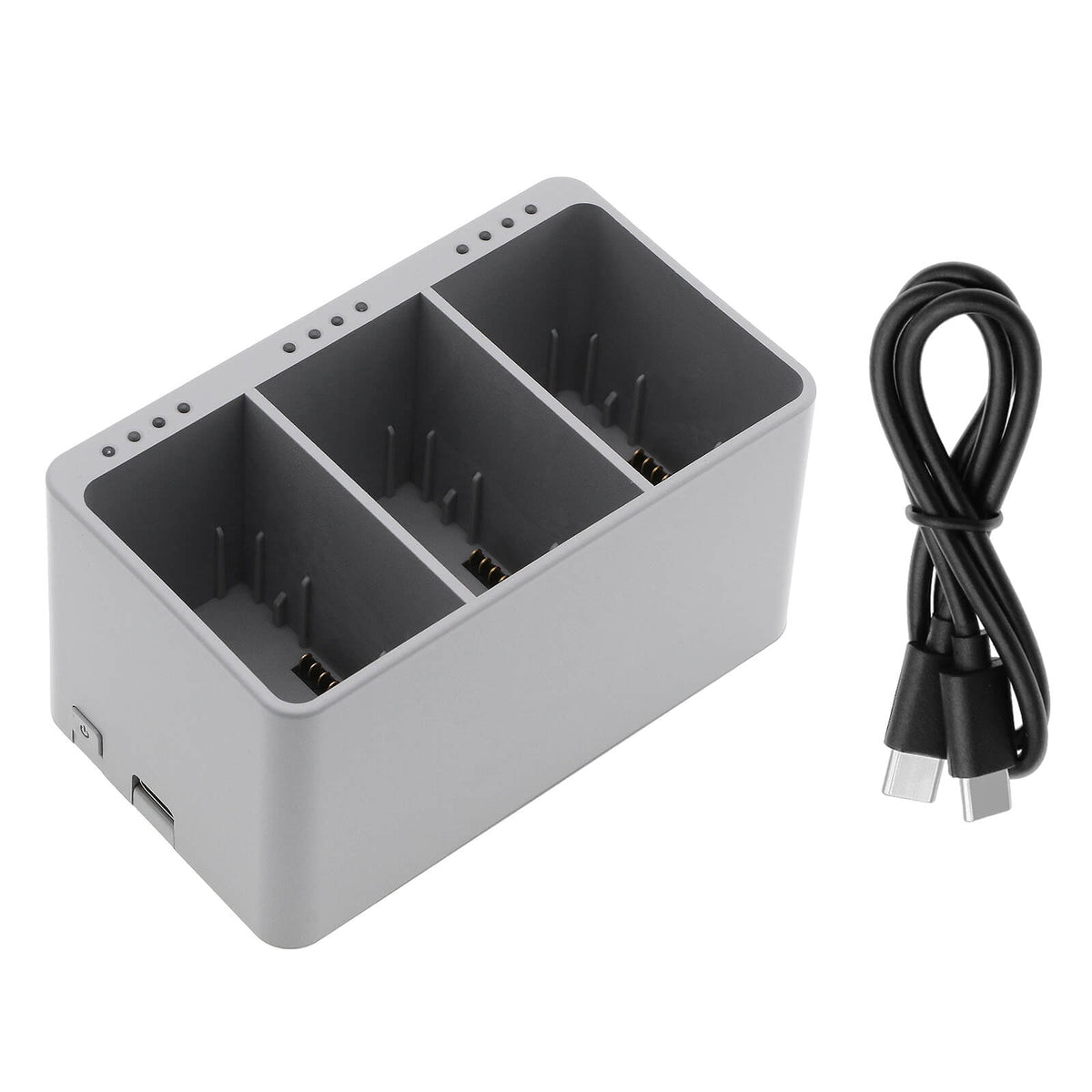 3-Slot Battery Charger Automatic Detection Charging Hub Dock for DJI ...