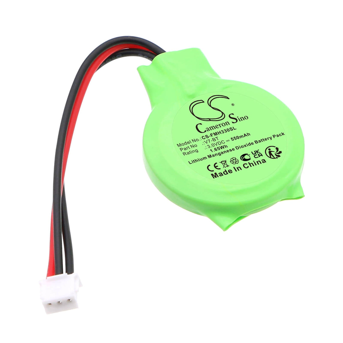 550mAh, Fuji Electric, V7-bt, Ug221, Ug30p-bt PLC Replacement Battery ...