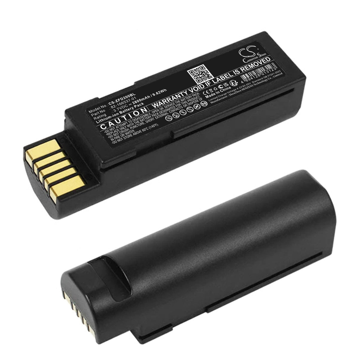 Zebra, Rfd2000 Replacement Battery shipped from Canada ...