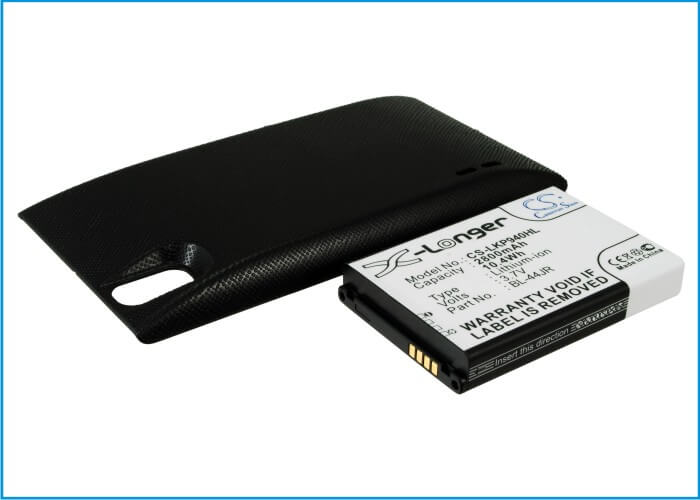 2800mAh, Lg, Bl-44jr, K2, Ku5400 SmartPhone Replacement Battery shipped ...