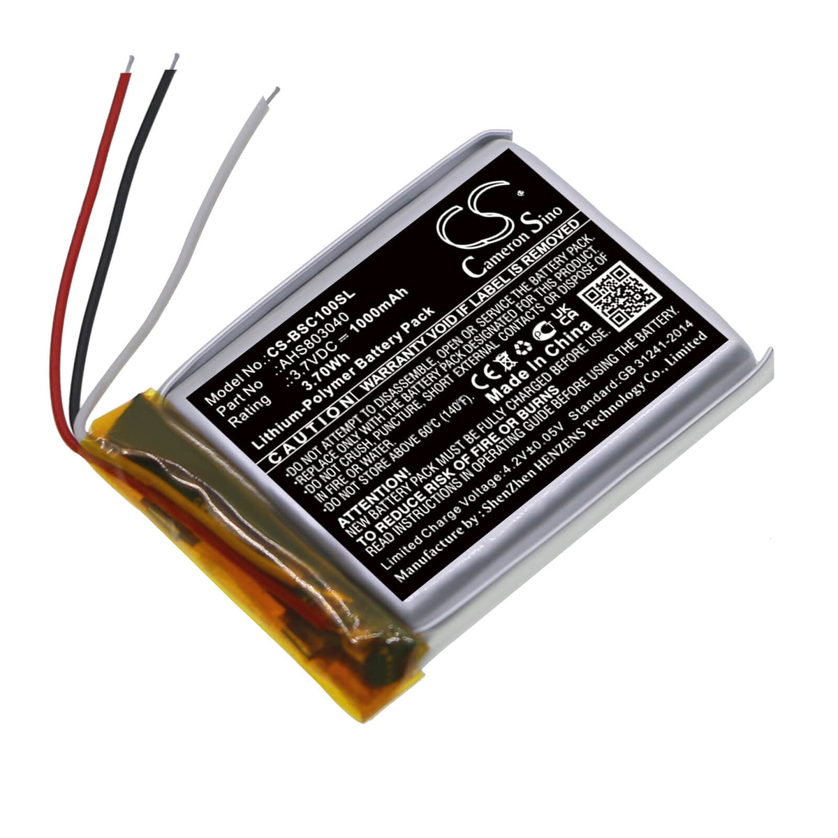 1000mAh, Bose, Soundwear Companion Replacement Battery shipped from ...
