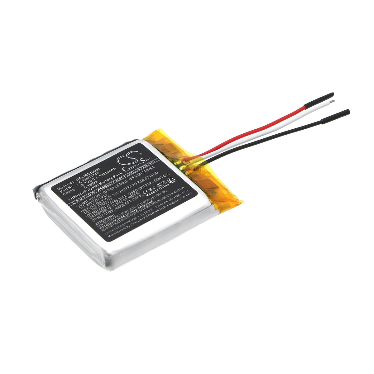 1400mAh, Jabra, Freeway, Hfs100 Replacement Battery shipped from Canada ...
