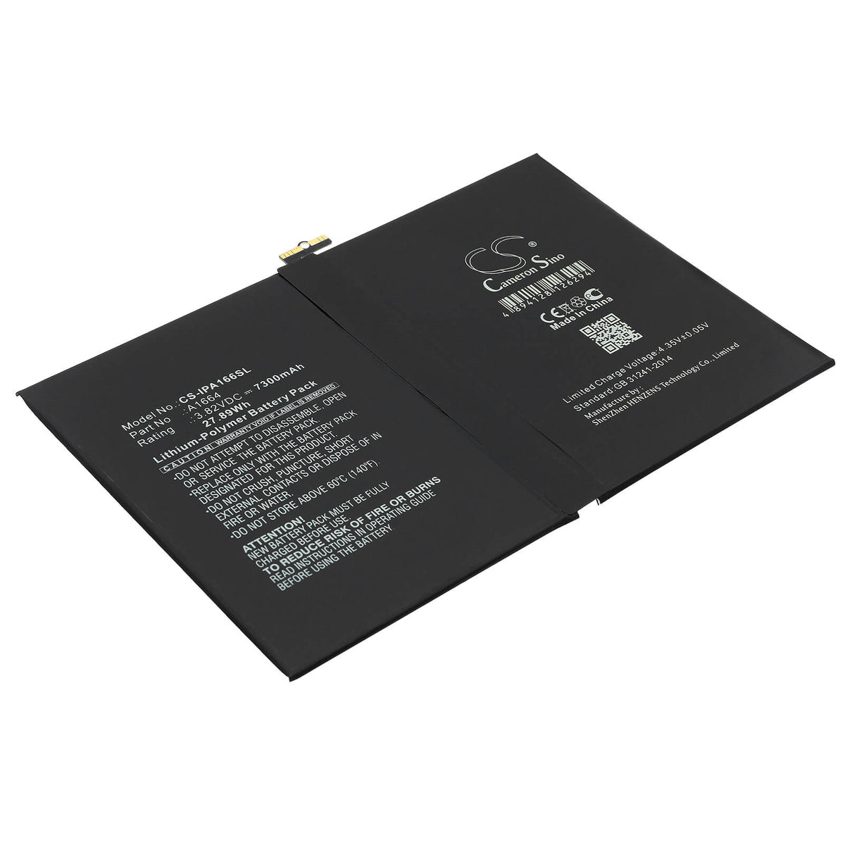 Apple, A1664, A1673, A1674 Tablet Replacement Battery shipped from ...