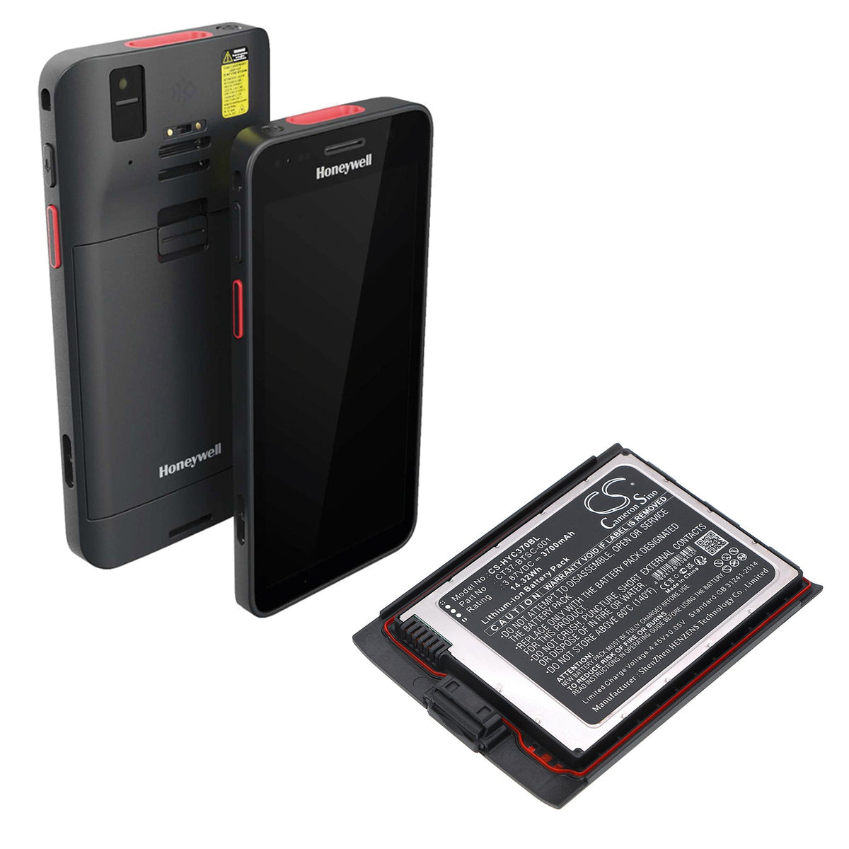 Honeywell, Ct30 Xp Mobile Computer, Ct37 Replacement Battery shipped ...
