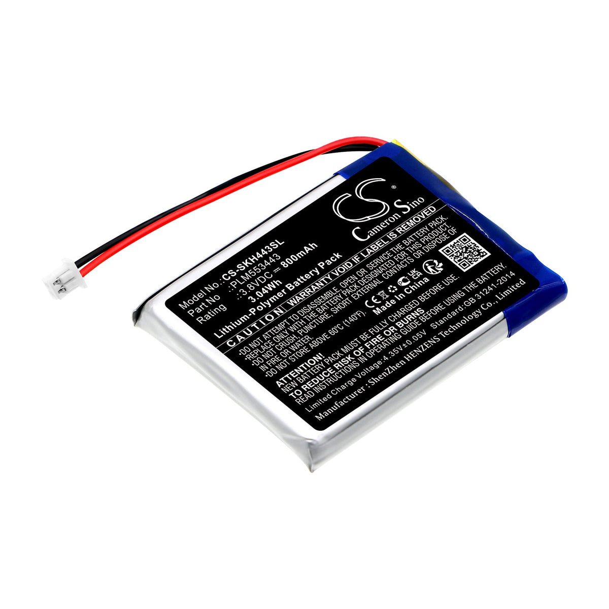 Skybell, Dh Doorbell Replacement Home Security Camera Battery shipped ...