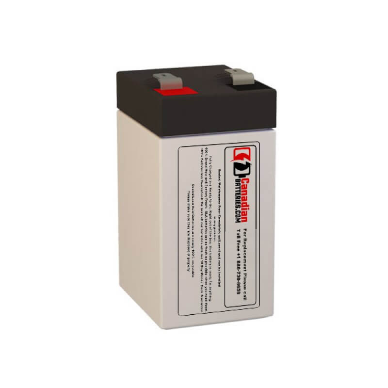 Rechargeable 4 Volt 4.5a/h (4V 4.5Ah) sealed lead acid battery ...