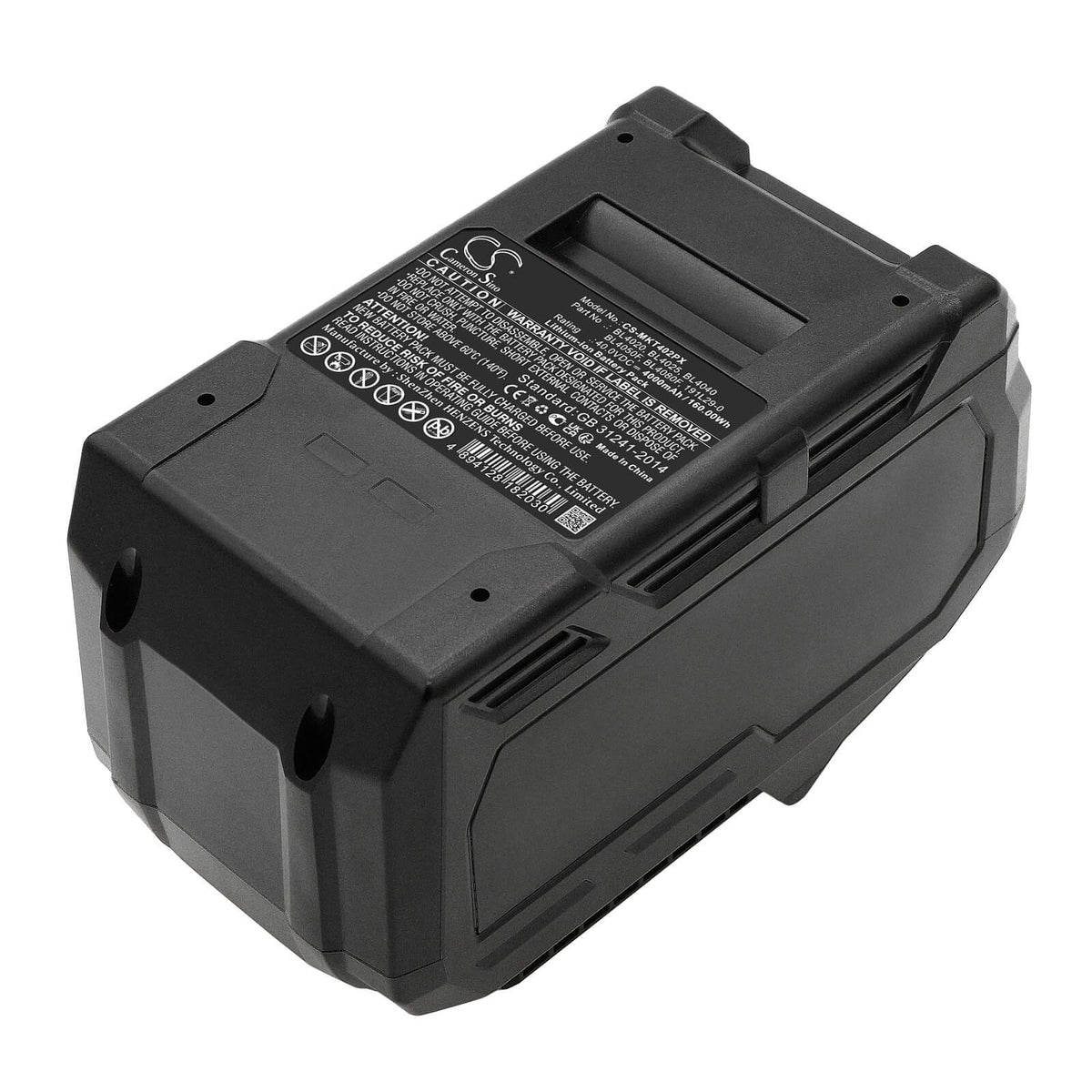 4000mAh, Makita, 191l29-0, 40v Max Xgt, Cf001g Power Tools Replacement ...