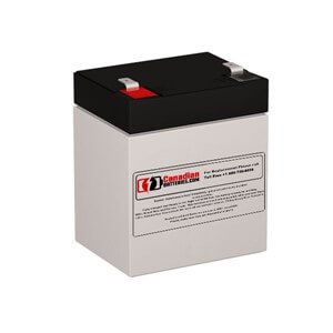 APC RBC45 replacement ups battery Canada one 12 volt 5Ah F2 ...