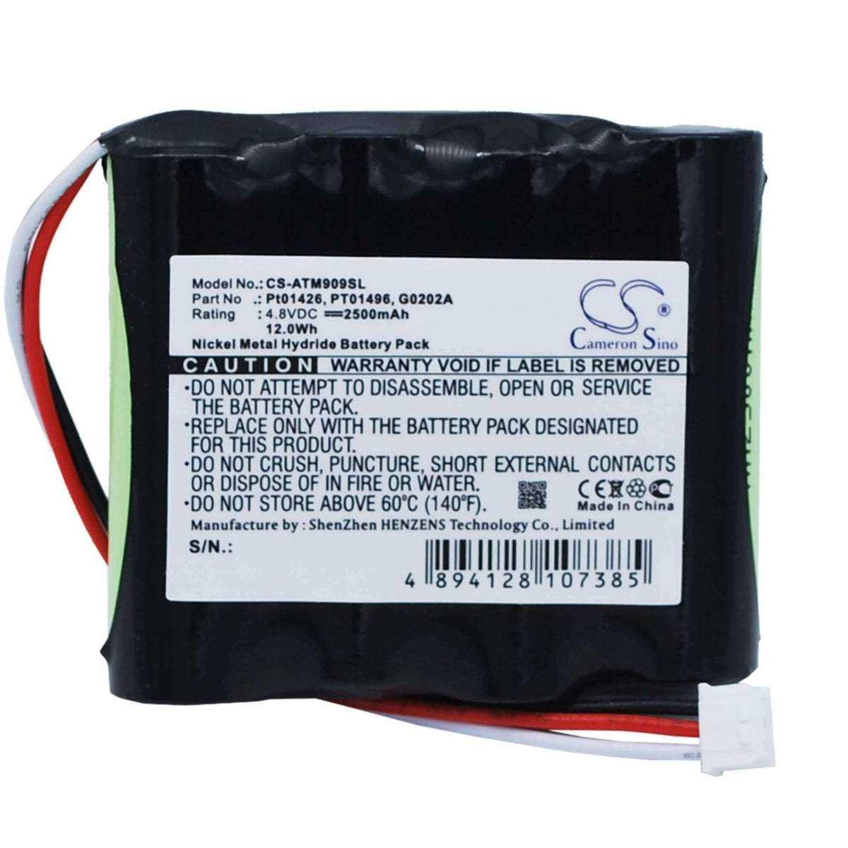 2500mAh, Anritsu, G0202a, 909814B, 909814c Equipment Replacement ...