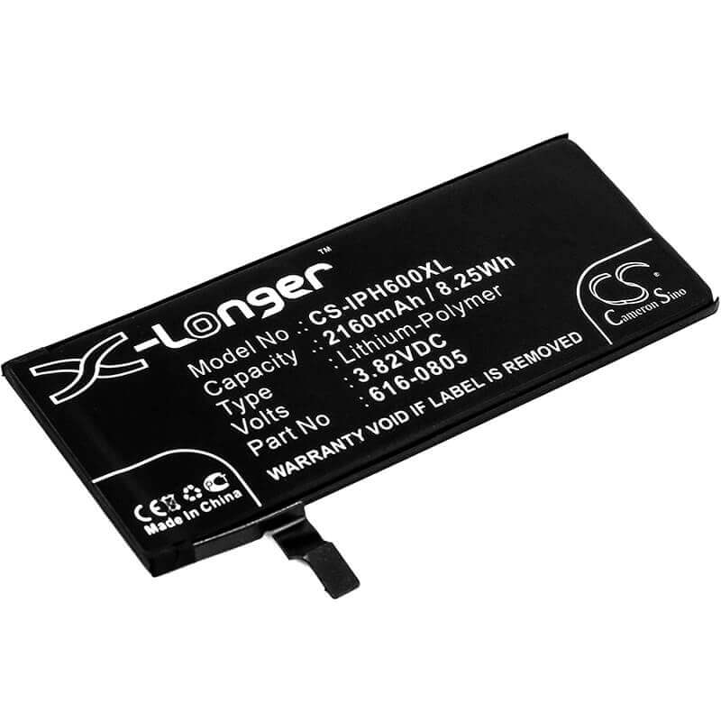 2160mAh, Apple, 616-0804, A1549, A1586 SmartPhone Replacement Battery ...