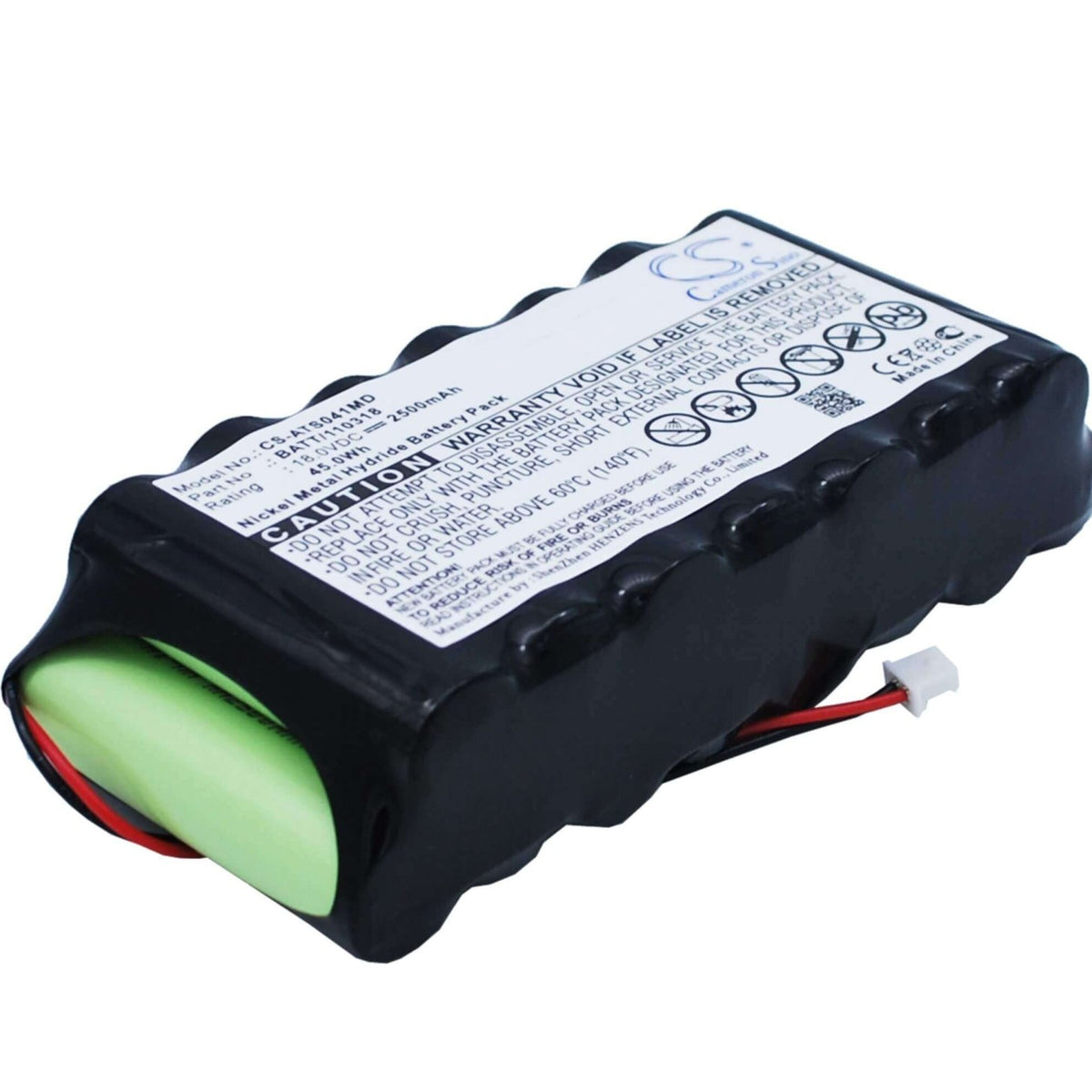 2500mAh, Atmos, 120318, Pump Wound S041 Medical Replacement Battery ...