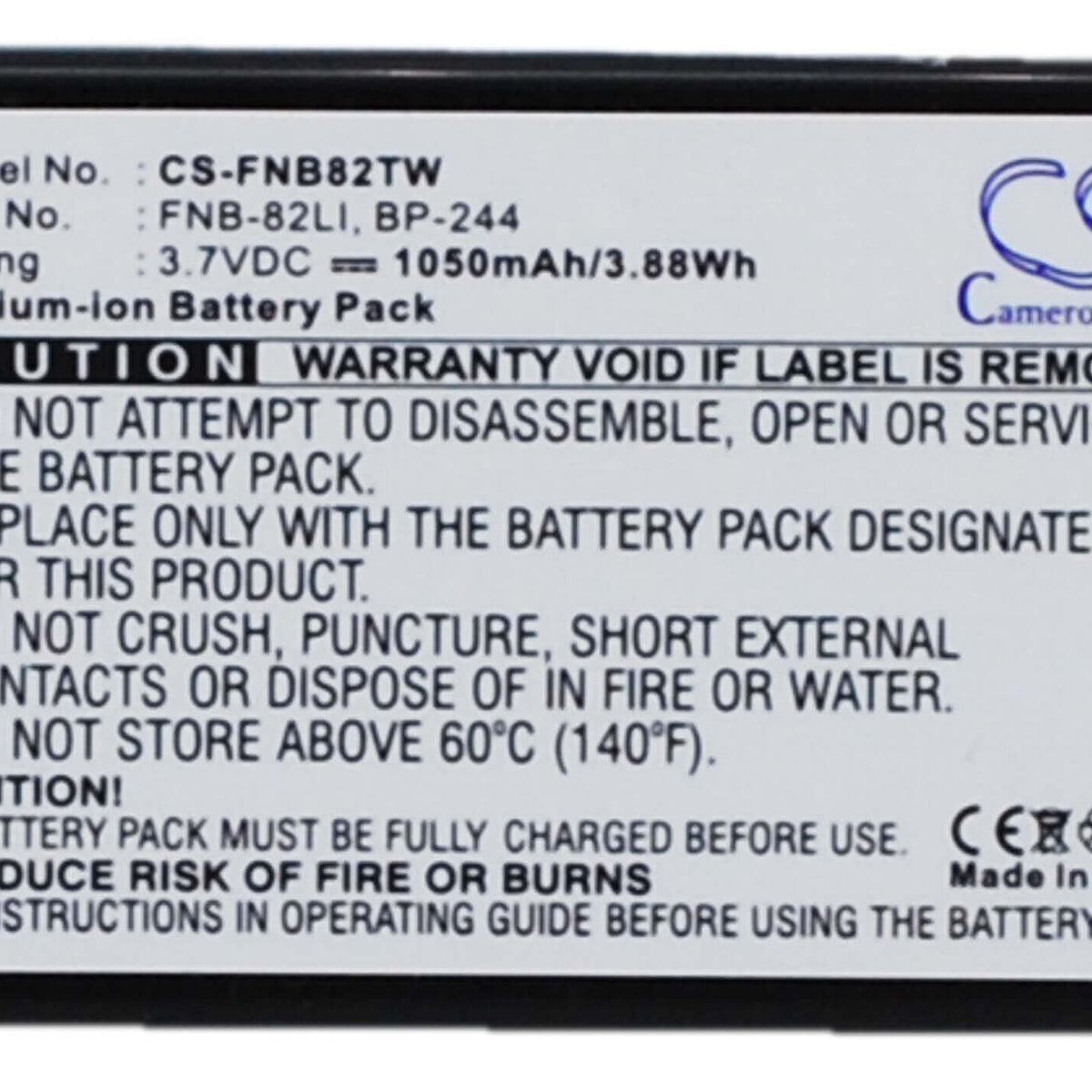 1050mAh, Dynascan, Baofeng, Iwatsu, Intek, Maas, Verizon, Vertex, Icom ...