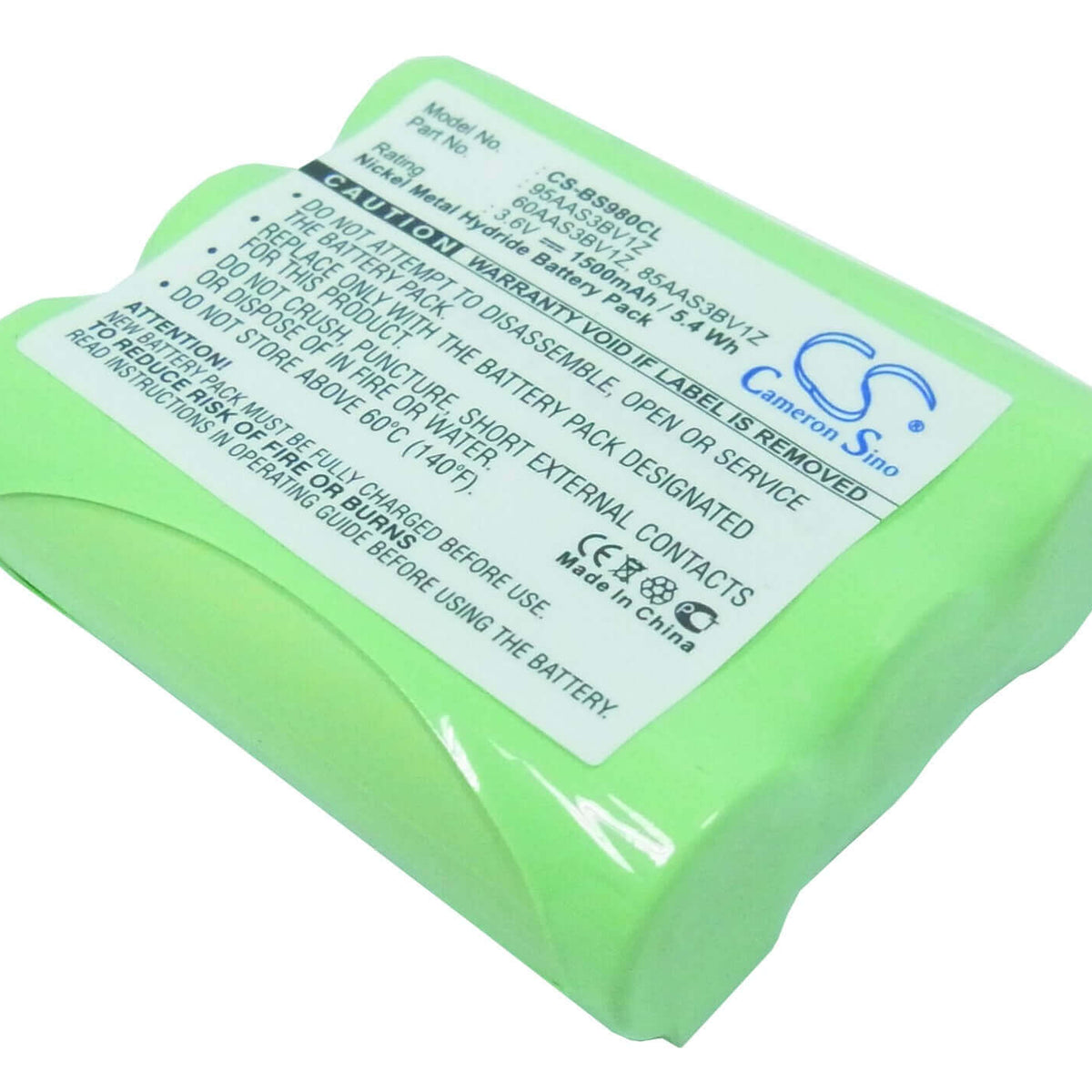 1500mAh, Sbc, Verizon, Bell South, Cidco, Gp, 60aas3bv1z, D-271, D-936 ...