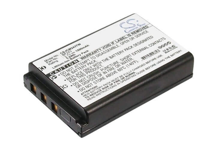 1500mAh, Icom, Bp-243, Ic-e7, Ic-p7 Two-Way Radio Replacement Battery ...