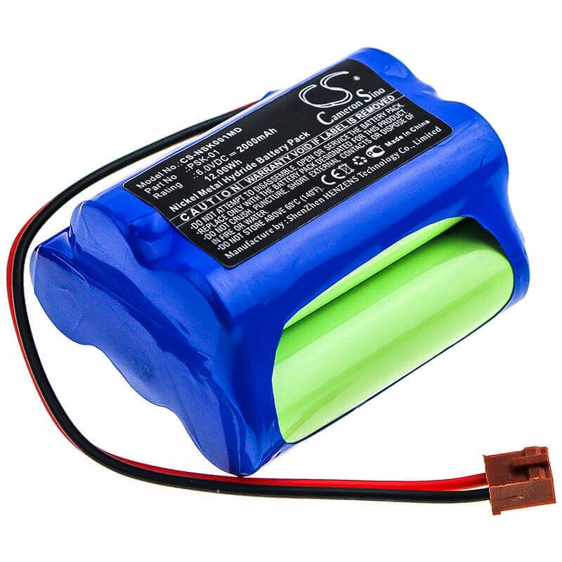 2000mAh, Nikkiso, Psk-01 Medical Replacement Battery shipped from ...