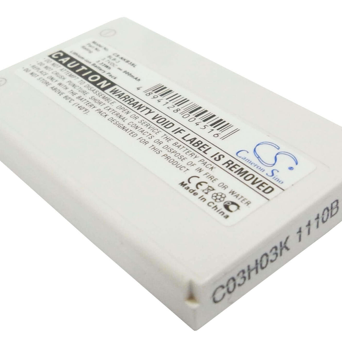 900mAh, Nokia, Blb-3, 6340, 6340i SmartPhone Replacement Battery ...