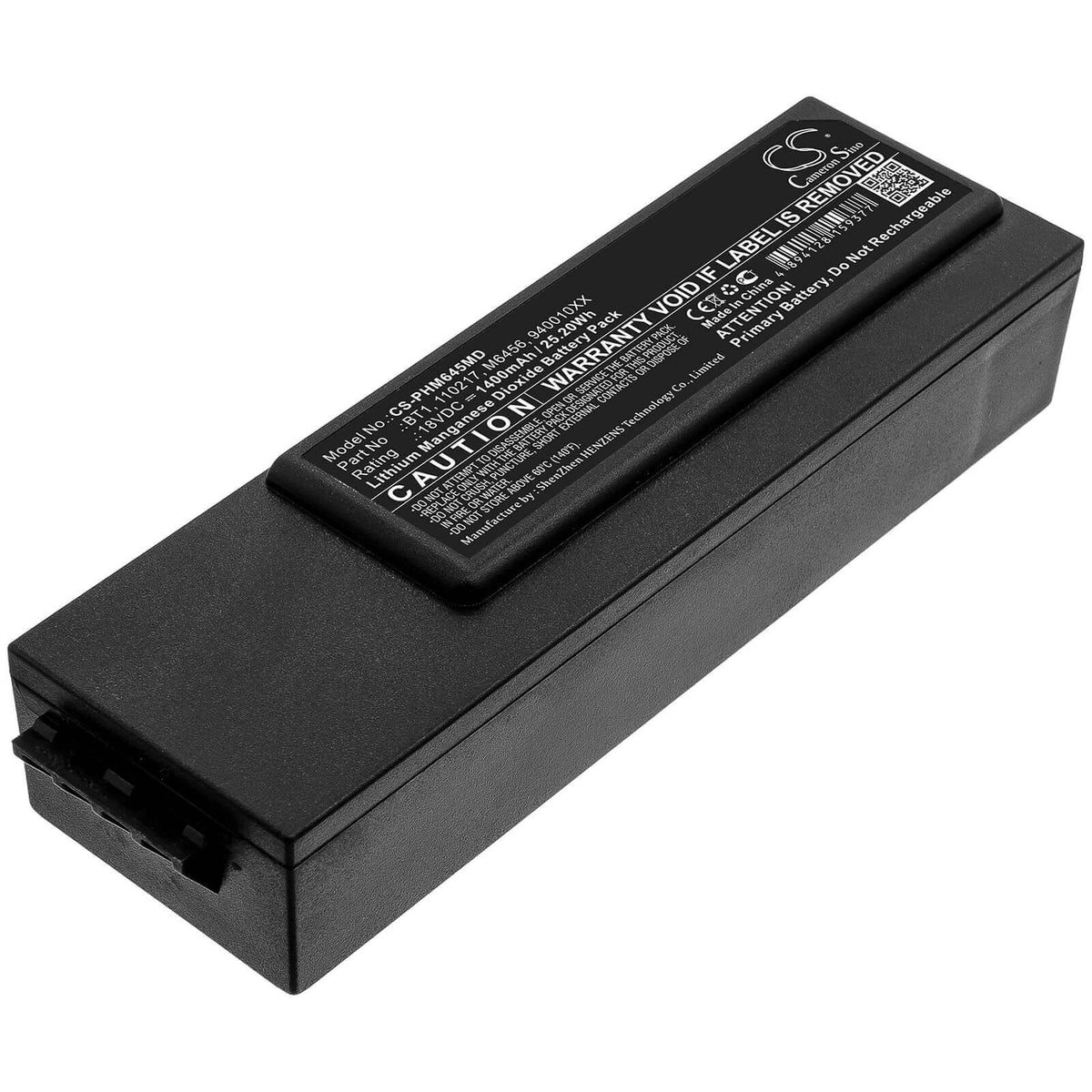 1400mAh, Philips, 110217, Defibrillator Forerunner 1 Fr1, Defibrillator ...