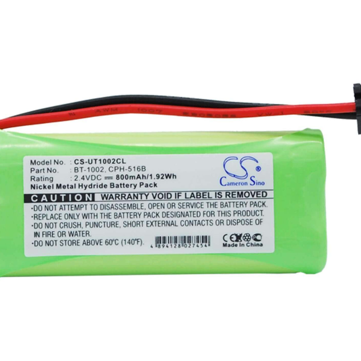 800mAh, Toshiba, Sony, Southwestern Bell, Uniden, Bbtg0609001, Dect ...