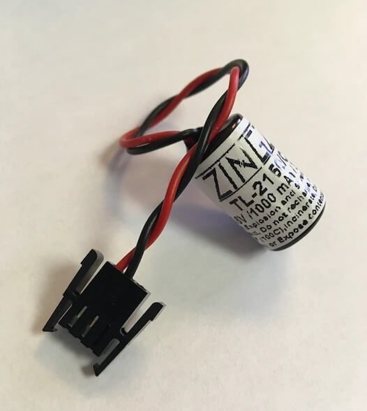 Battery for TL-2150/C Allen Bradley 3.6V, 1000 mAh - 3.6Wh ...