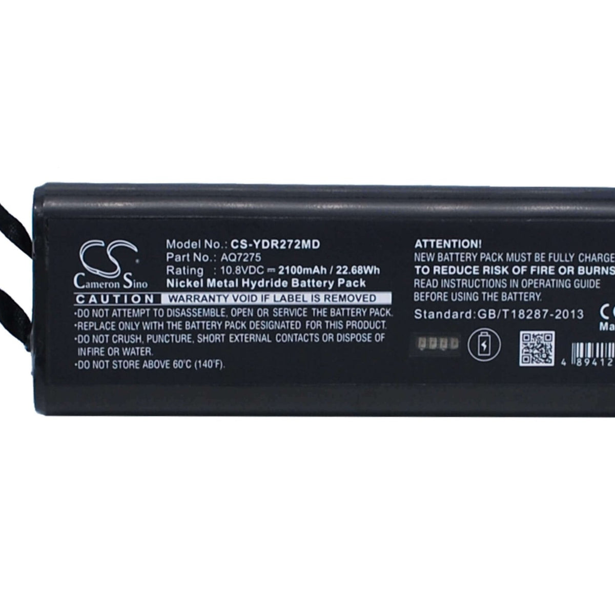 2100mAh, Yokogawa, Aq7275, Aq7270, Aq-7270 Medical Replacement Battery ...
