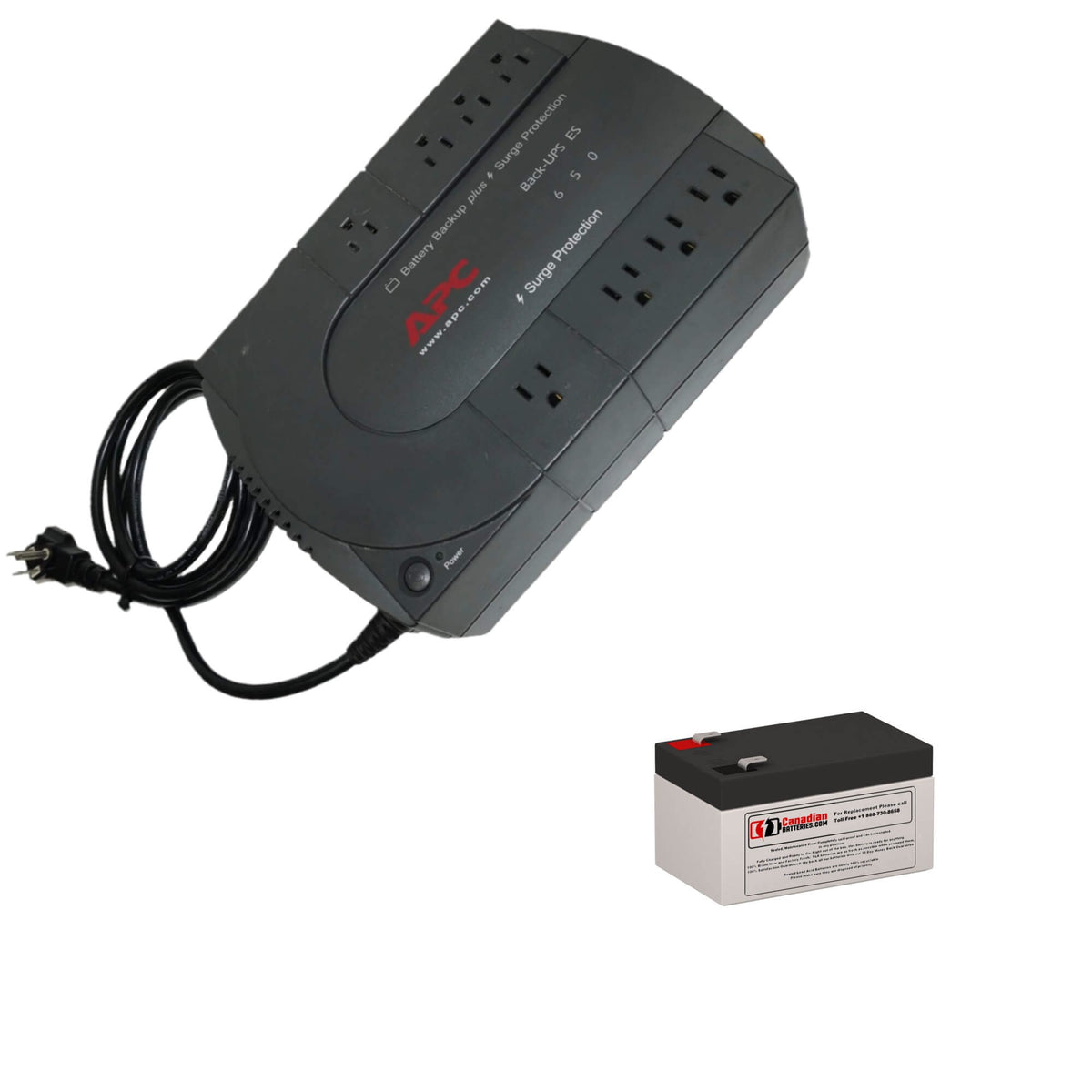 BE350R APC Back UPS ES battery – Canadianbatteries.com