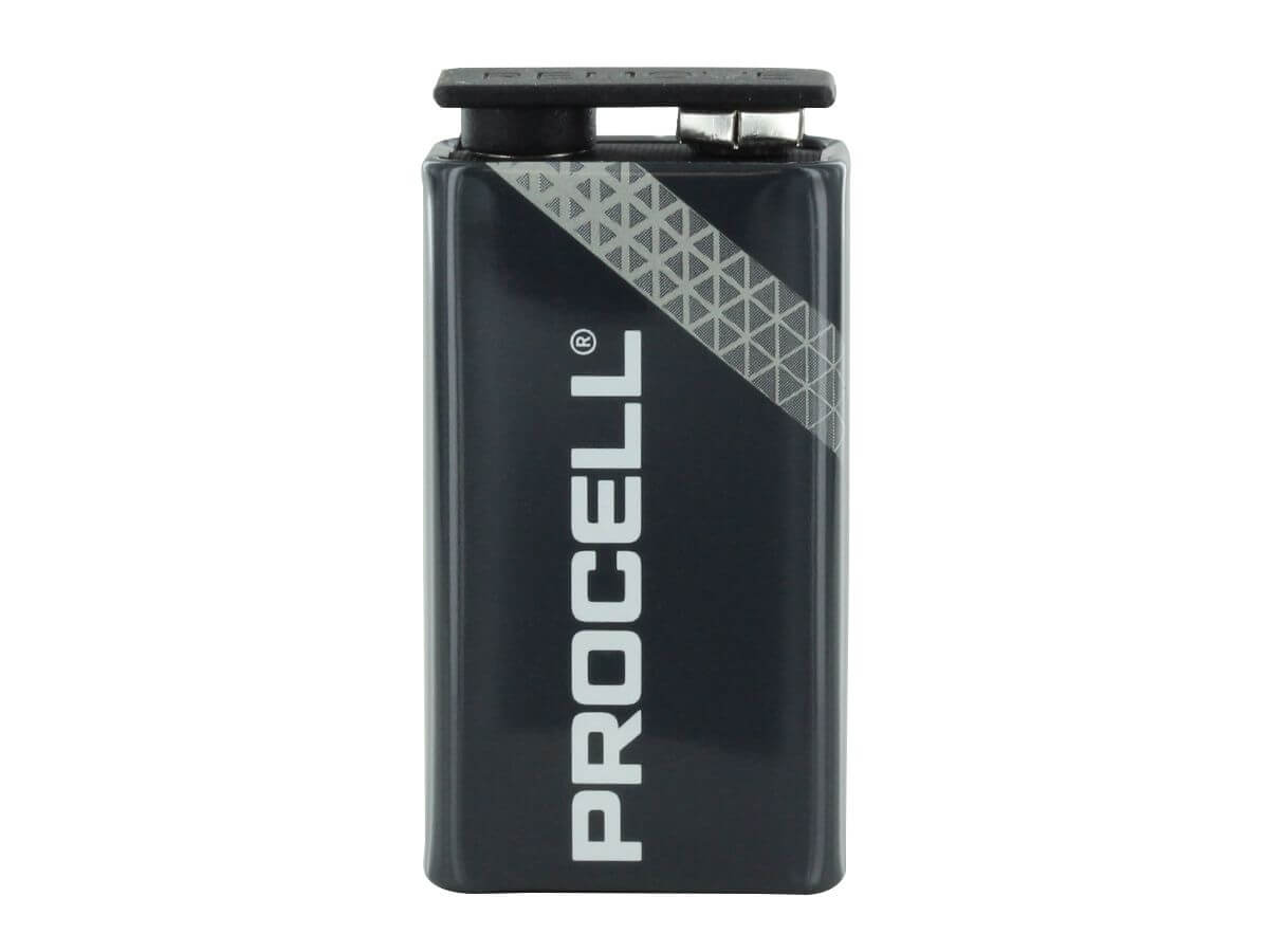 Duracell Procell 9 Volt Alkaline battery PC1604 - Non Rechargeable ...