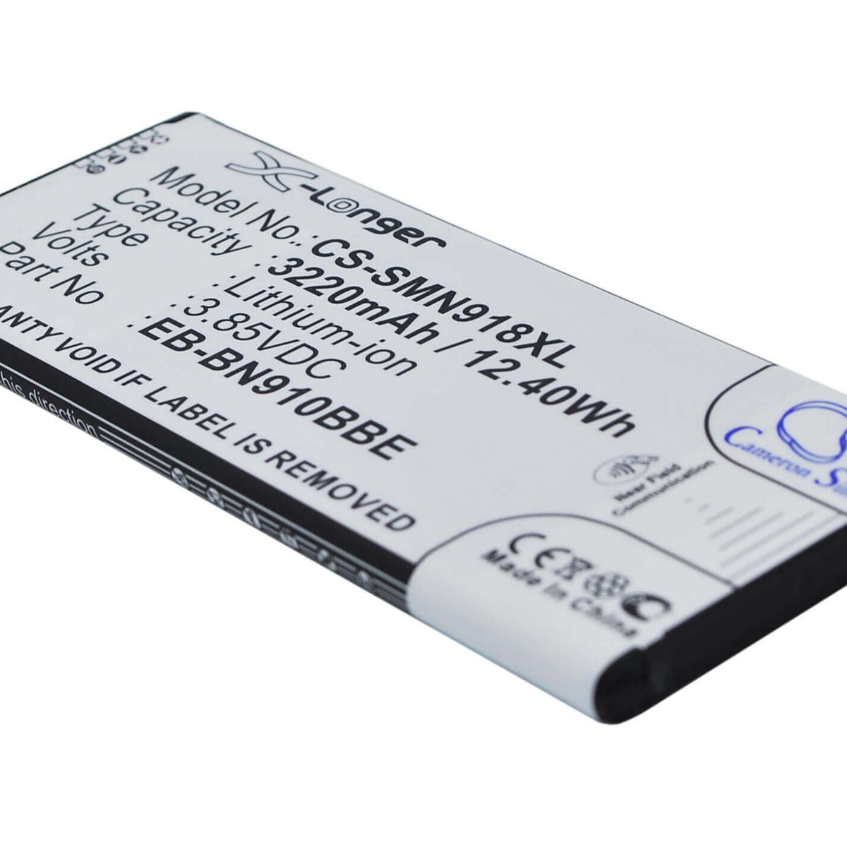 3220mAh, Samsung, (Black),Eb-bn910bbe, Galaxy Note 4, Sm-n910a ...