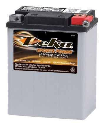ETX15L 12V 220 cca Deka AGM motorcycle battery – Canadianbatteries.com