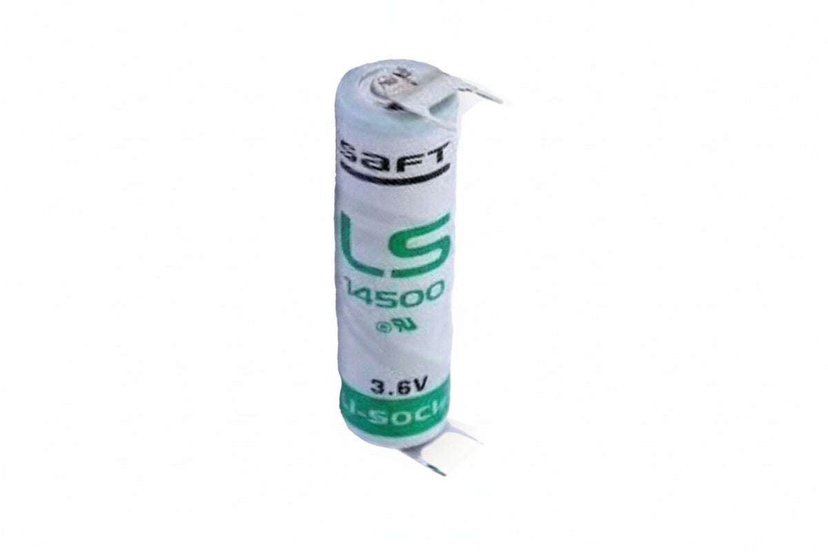 Saft LS14500 AA Lithium Battery 3.6V 2600mAh with Dual Positive Pins ...