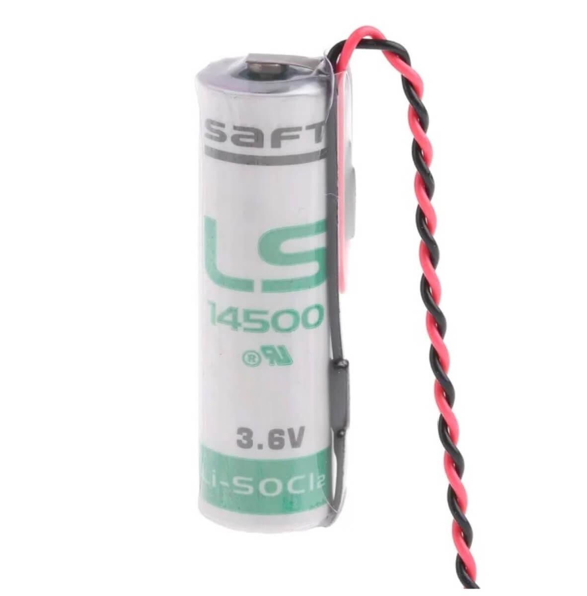 Saft ls14500 with 6 inch fly leads, AA 3.6V 2600mah – Canadianbatteries.com