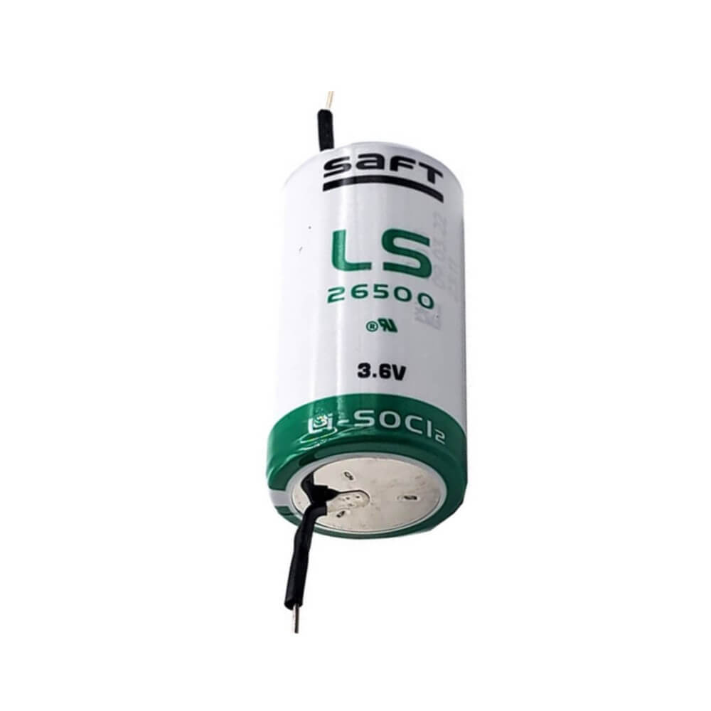 Saft LS26500 C Size 3.6V 7700mAh Battery with Axial style PC Pins ...