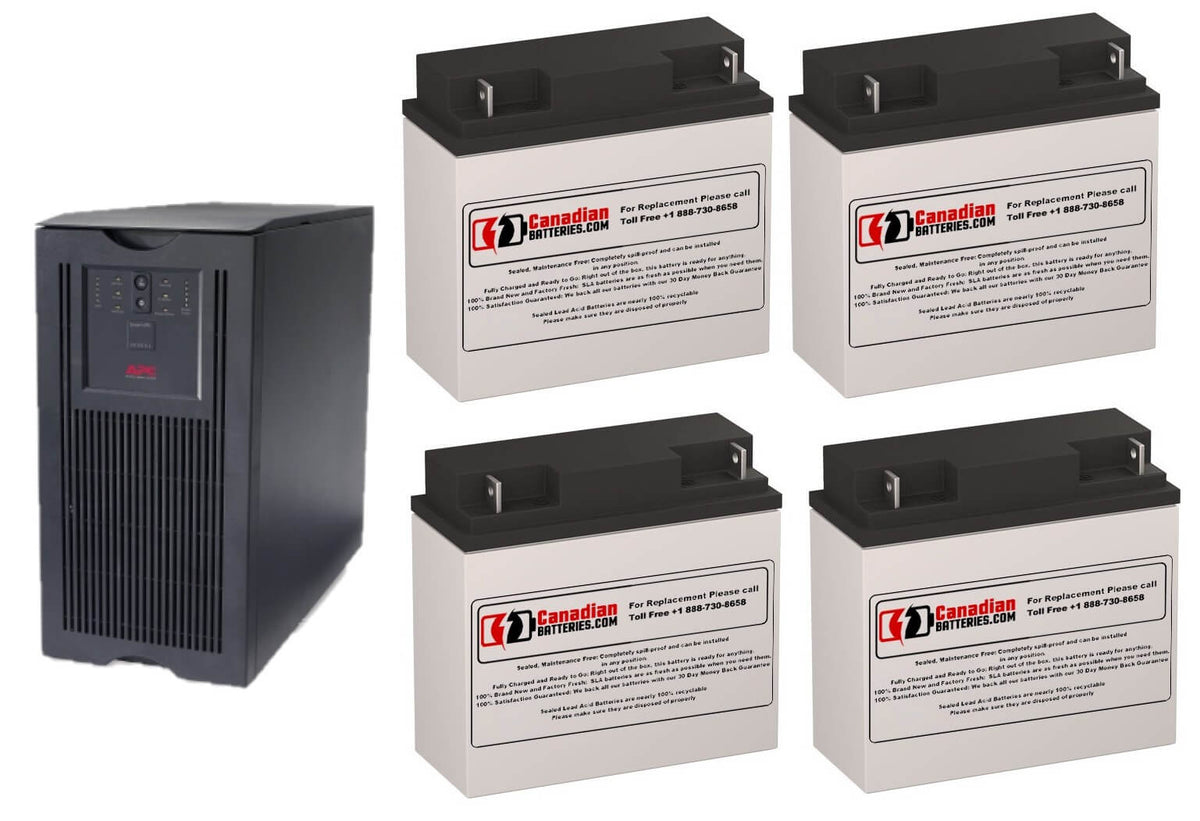 SUA3000XL XL 3000VA APC Smart UPS battery – Canadianbatteries.com
