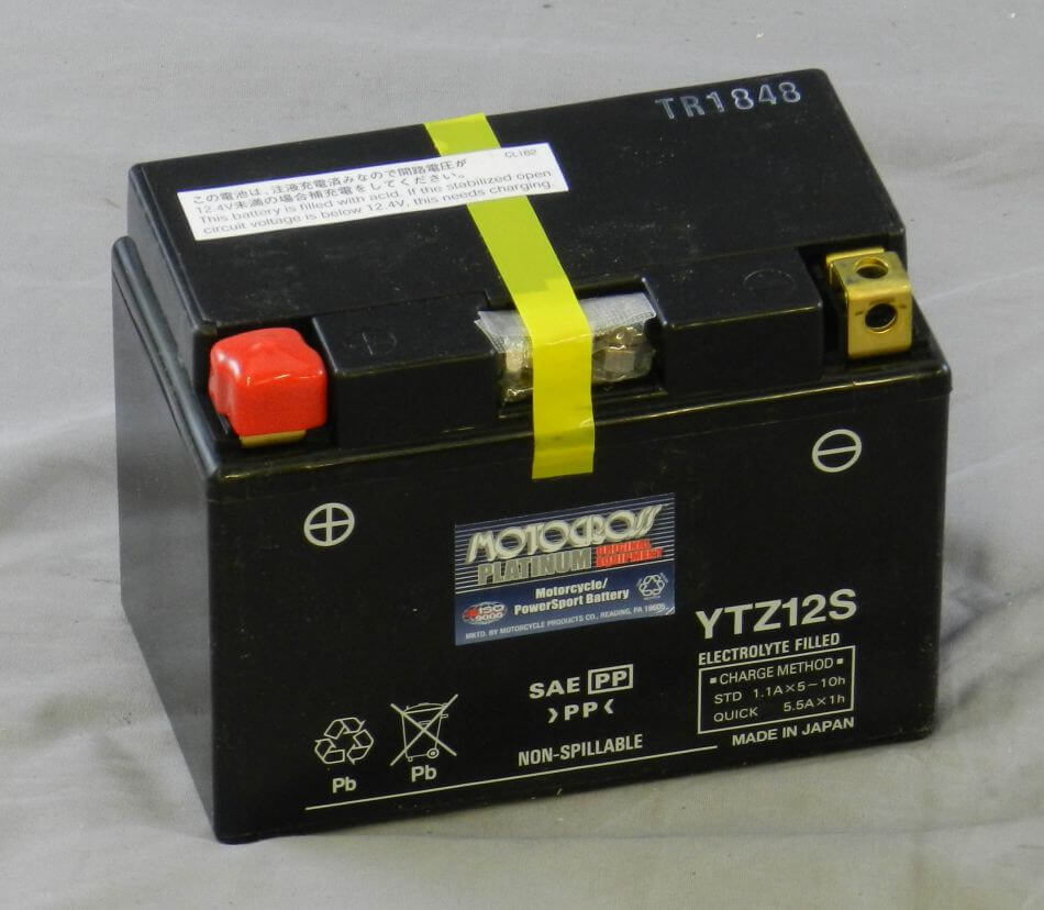 YTZ12S 12V 210 cca Motocross AGM motorcycle battery – Canadianbatteries.com